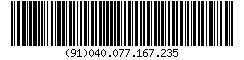 EAN-128 (GS1-128) free barcode generator with bar width reduction ...